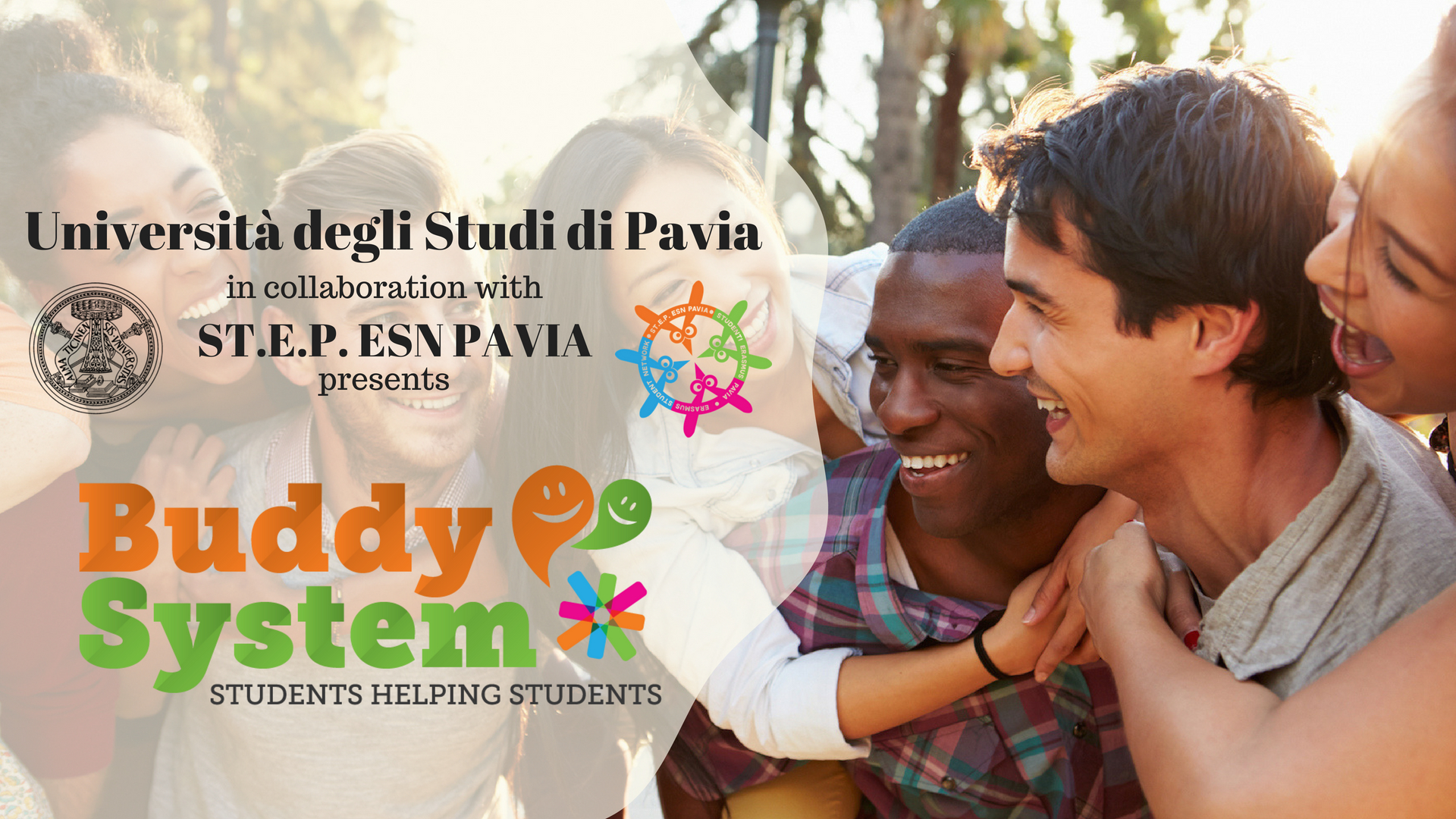 ST.E.P. ESN PAVIA con UNIPV presentano il BUDDY SYSTEM | ESN Pavia